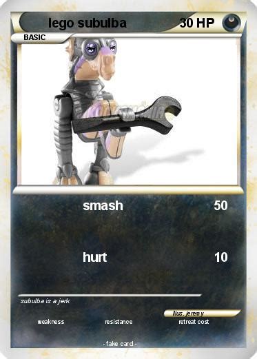 Pokémon Lego Subulba Smash My Pokemon Card