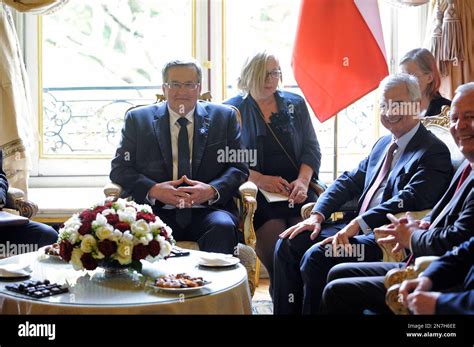 French National Assembly President Claude Bartolone Right And Polish