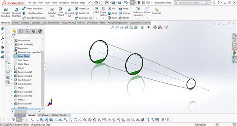 hoping to pattern a feature with a set geometry r solidworks