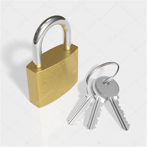 열쇠와 자물쇠 — 스톡 사진 © Scanrail 4284847