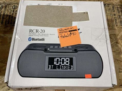 AM FM Bluetooth Digital Tuning Clock Radio Metzger Property Services LLC
