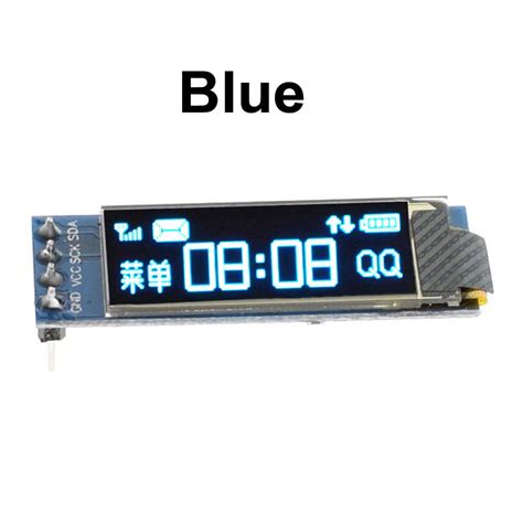 Display Pantalla OLED Azul 0 91 Color Azul Tostatronic