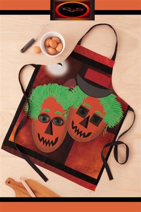 Cute Pumpkin Couple Apron