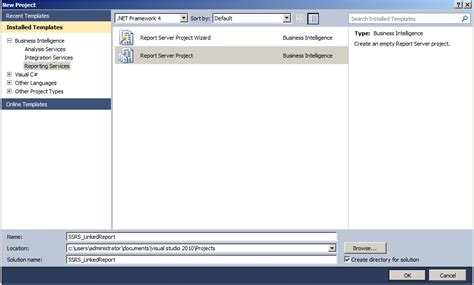 Ssrs Report Linked Reports