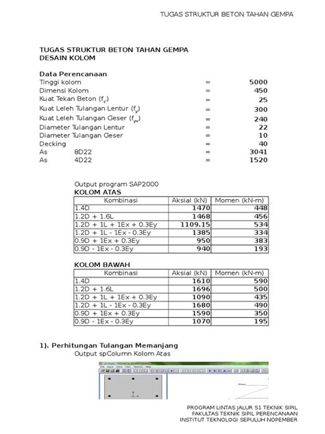 Penjelasan Flowchart Kolom Dan Hbk Pdf