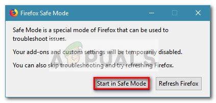 Fix Firefox Is Not Responding