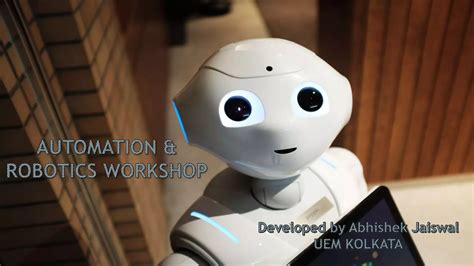 robotics and automation using arduino pptx