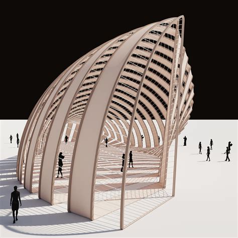 Parametric Shell Pavilion Junelee Architecture