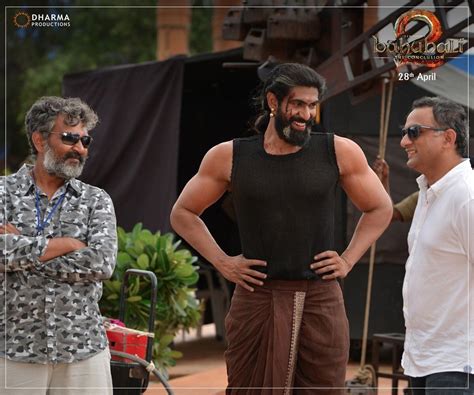 Baahubali The Conclusion Rana Daggubati Flashes His Evil Bhallala Deva Smile And Looks