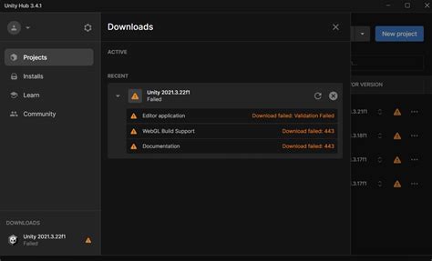How To Fix Download Failed Validation Failed When Downloading Unity