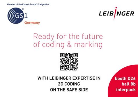 Leibinger Coding And Marking On Linkedin 2dcodes Data Packaging