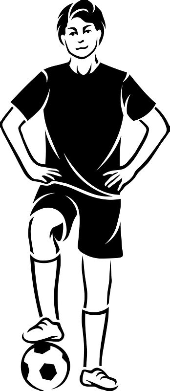 Socce Rplayer Free Vector Clipart Images On