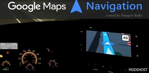 Google Maps Navigation Pack V ATS Mod ModsHost