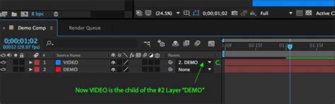 After Effects Animations Parenting Null Objects And Motion Blur