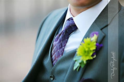 Dark Gray Purple A Super Combination Grey Tux Purple Dream Wedding