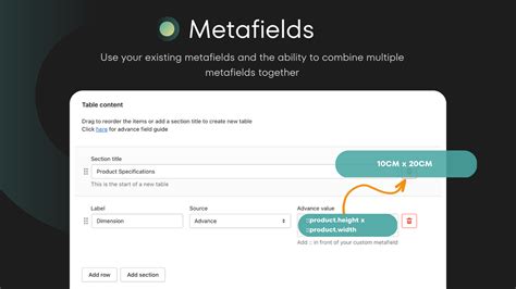 Tableflow Specification And Info Shopify アプリストア