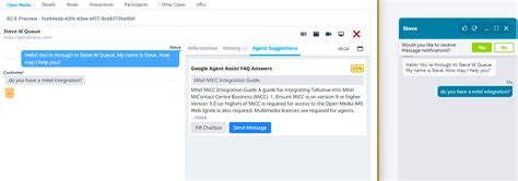 Talkative Product Updates Agent Console Redesign