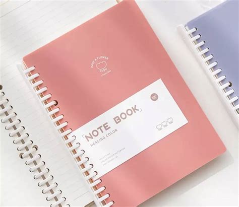 B5 Loose Leaf Binder Lined Notebooks By Coral And Ink