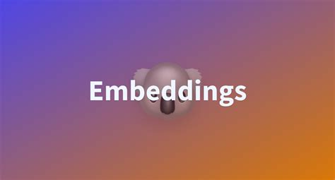 Embeddings A Hugging Face Space By Tomashalmazna
