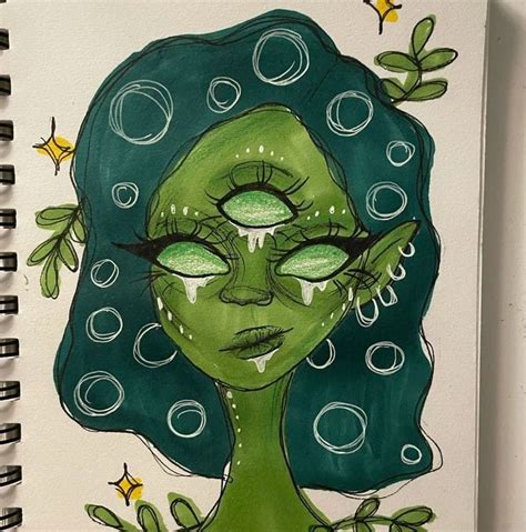 Инопришленец | Артбуки, Психоделические рисунки, Художественные идеи