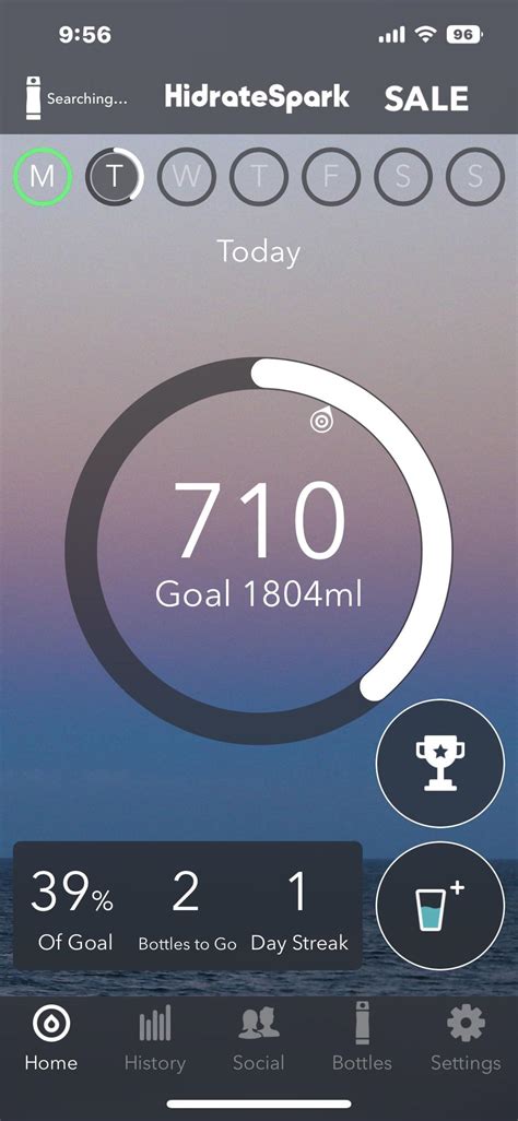 Not Finding My Bottle Rhidratespark