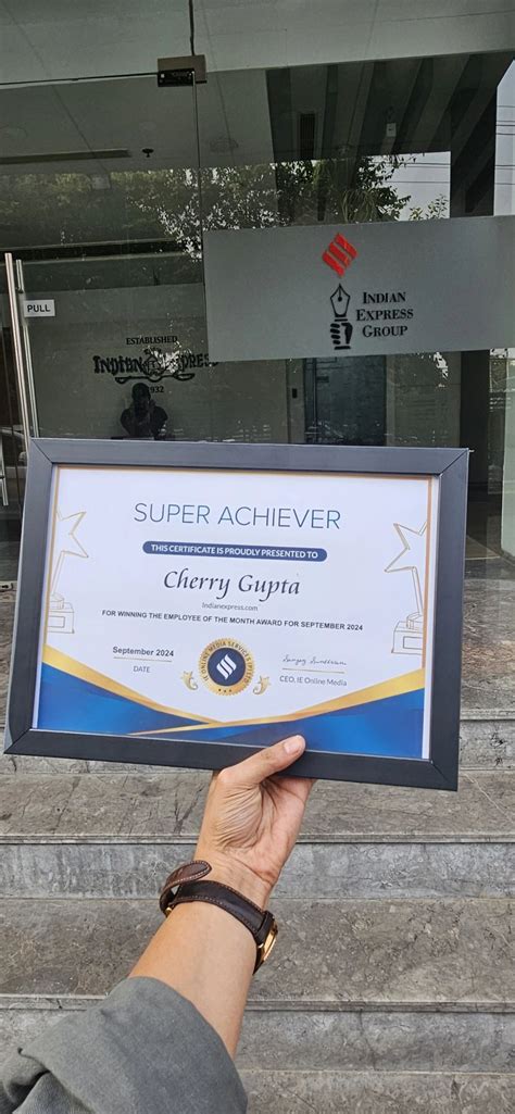 Gratitude Careergrowth Indianexpress Employeerecognition Employeeofthemonth