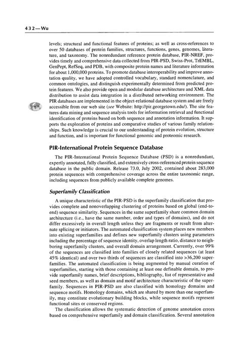 Introduction To Bio Informatics 84 432 Wu Levels Structural And
