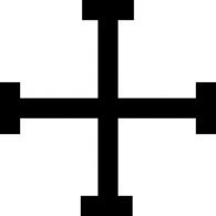 Cross Of Jerusalem Clip Art Free Vector FreeImages