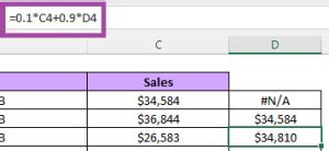 Exponential Smoothing In Excel Step By Step Guide Chronicles Of Data