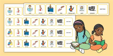 Library Aac Communication Resource Twinkl Teacher Made