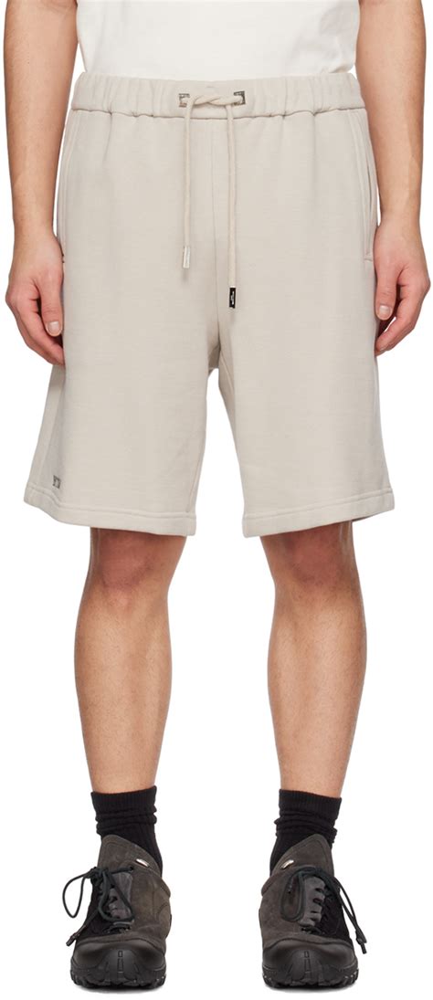 Wooyoungmi Beige Drawstring Shorts Wooyoungmi