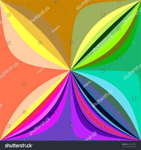 Polar Color Wheel Stock Illustration 413411509
