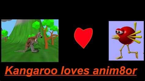 Kangaroo Loves Anim8or Anim8or 3d Is Simple Free And Useful 3d