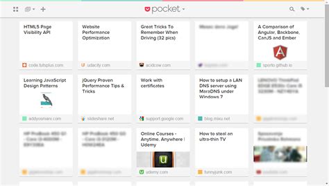 Pocket Better Tile View