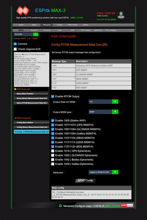 Blog Diy Ntrip Caster Cors Server With Esp32 And Free Ddns Host Name F9p Px1122r Esp32 Rtk