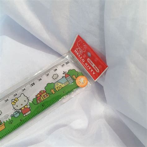 Hello Kitty Ruler Hobbies And Toys Stationary And Craft Stationery