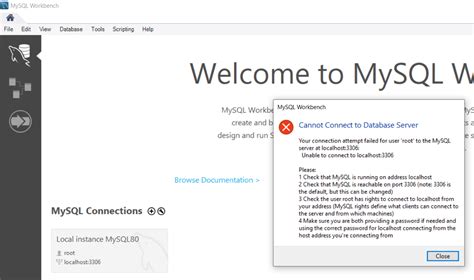 Startup How Do I Restart A MySQL Local Instance In MySQL Workbench Stack Overflow