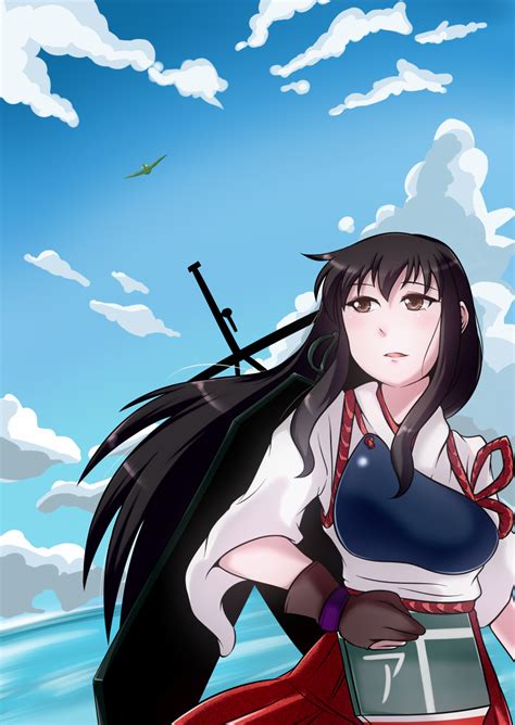 Akagi Kantai Collection Image By Sekitaku Zerochan Anime Image Board