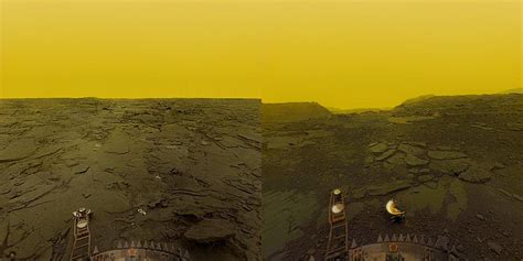 The Surface Of Venus As Seen From A Soviet Venera Probe In 1981