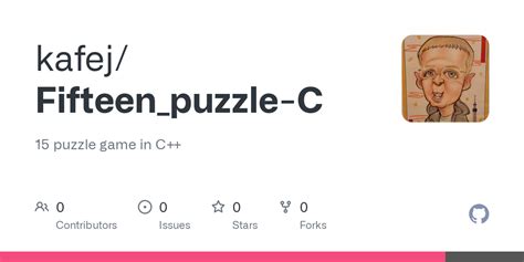 GitHub Kafej Fifteen Puzzle C 15 Puzzle Game In C