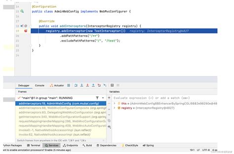 1、springboot添加拦截器spring 添加拦截器 Csdn博客