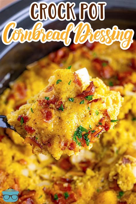 Crock Pot Cornbread Dressing Crockpot Recipes Easy Cornbread Dressing Cornbread Dishes