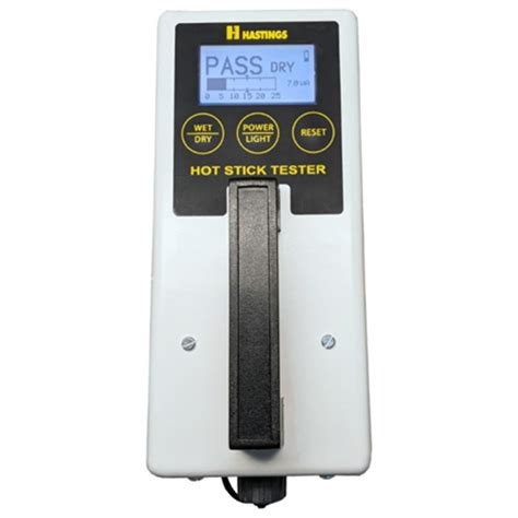 Hastings Fiberglass Battery Powered Hot Stick Tester Tallman