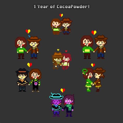 Undertale Red And Yellow Sprites