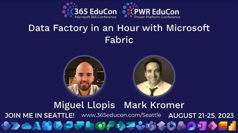 Mark Kromer On Linkedin Datafactory Microsoftfabric 365educon Pwreducon