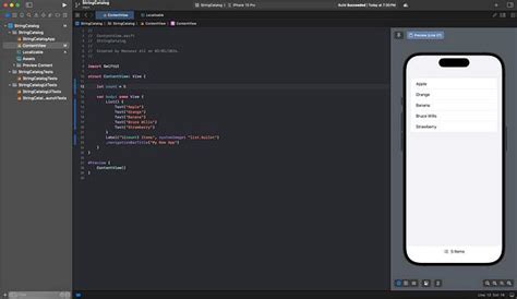 How To Setup String Catalog File For Xcode 15 Mansoor Ali Posted On