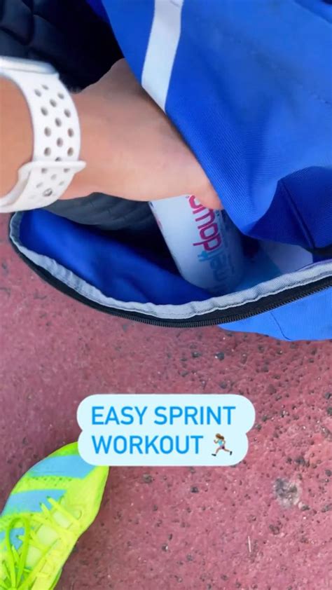 Run Faster With This Simple Sprint Workout 🏃🏽‍♀️⚡️ Track Workout Sprinter Workout Sprint