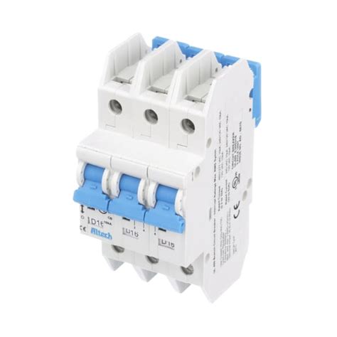 Altech Corp Du L Mini Circuit Breaker Din Rail A V Ul Pole L Series Rs