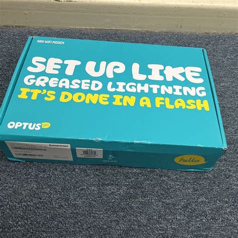 Optus Fast 3864op Nbn Wi Fi Sagemcom Modem Router New Retro Unit