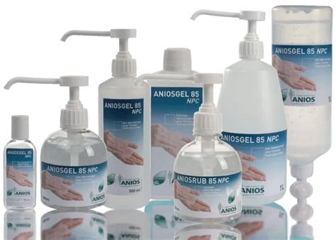 Дозатори і тримачі для флаконів з дезінфектантами і миючими засобами для рук від Anios купити